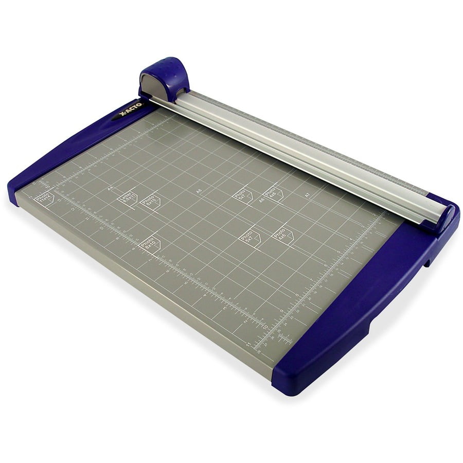 X-Acto, EPI26455, Metal Base Rotary Paper Cutter, 1 Each, Gray ...