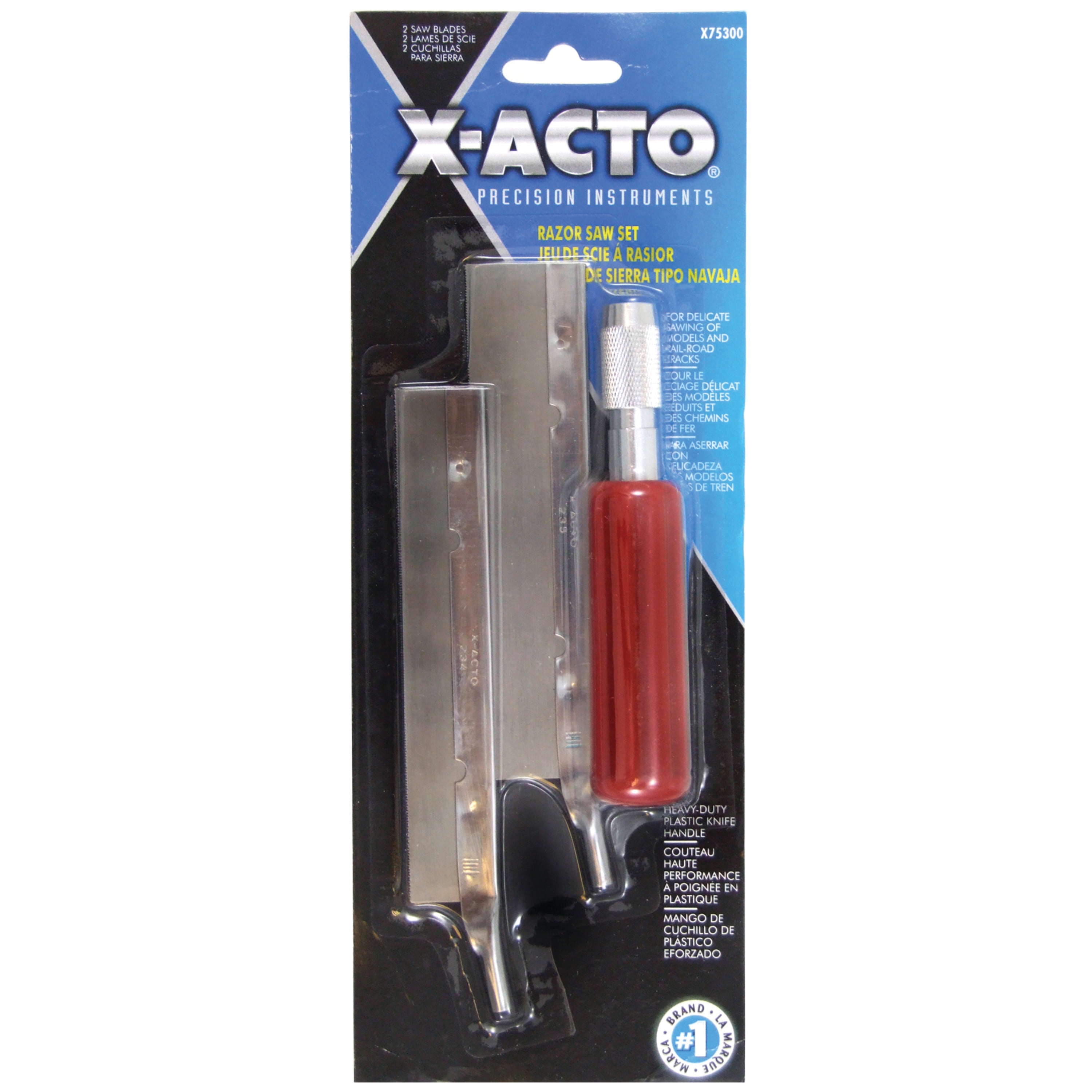 X-ACTO Razor Saw Set, Carbon Steel Blades, Precision Cutting for Metal ...
