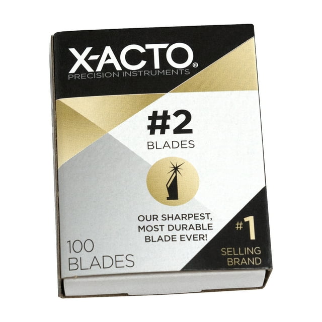 X-Acto Z-Series #2 Blades, 100/Pkg. - Walmart.com