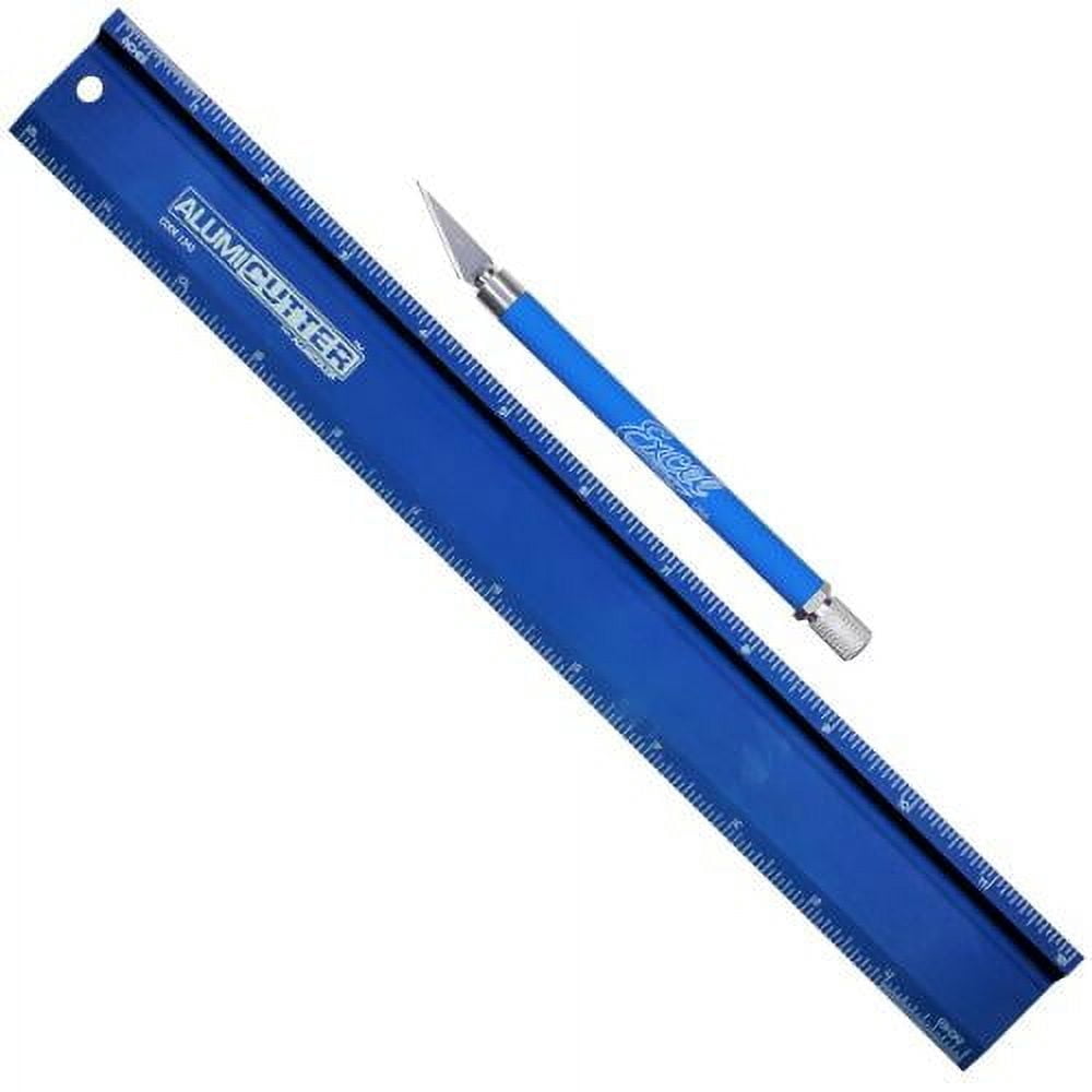 (X) AlumiKit Metric Ruler Set by Alumicolor x Excel Blades - Walmart.com