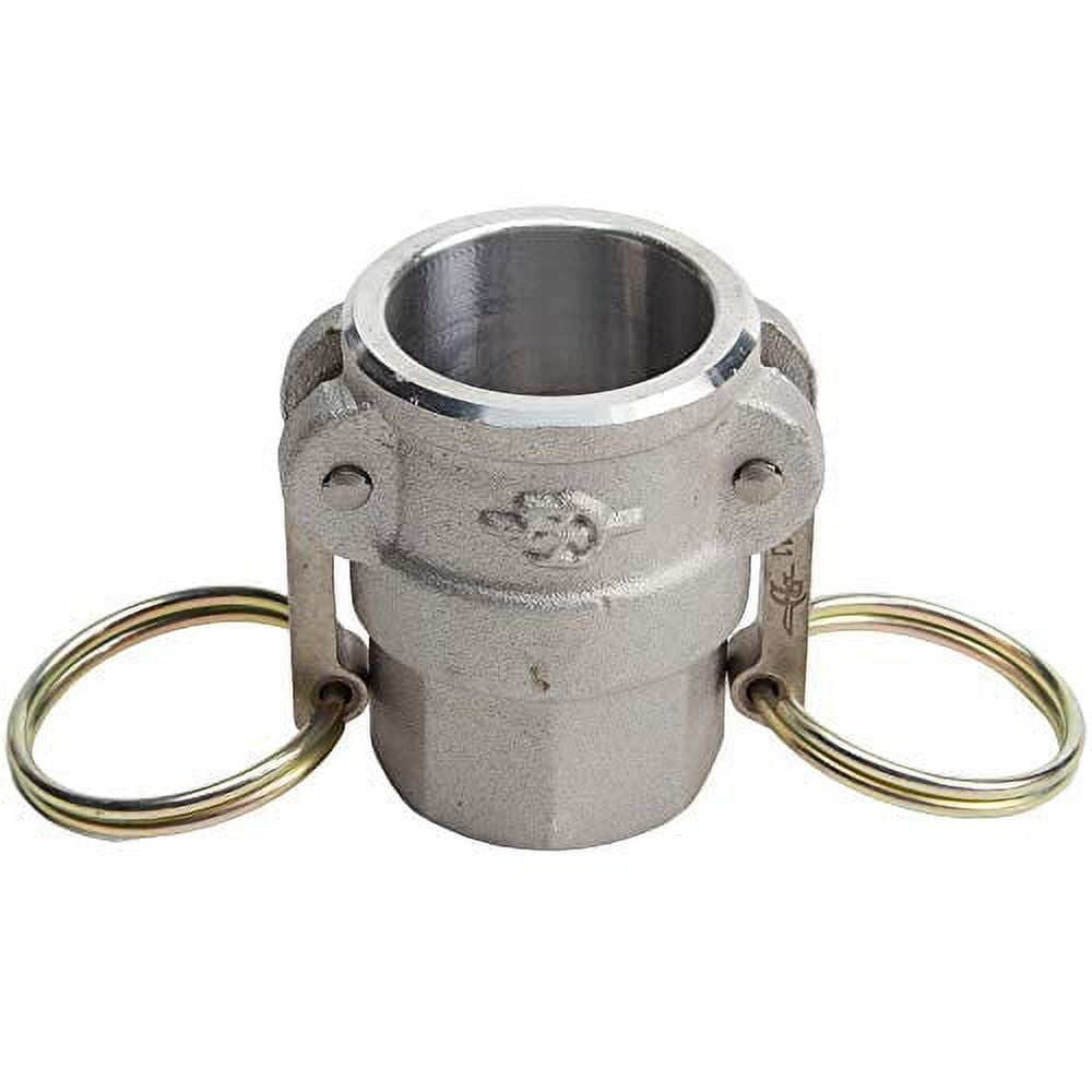 X Aluminum Camlock Fittings - Hose Coupler - Type D Female Cam Lock ...
