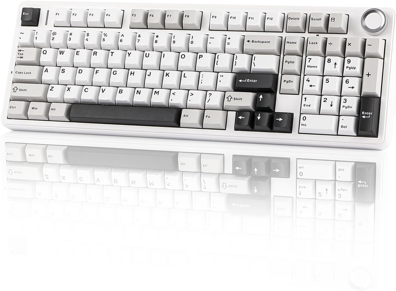 X Aula F99 Gaming Keyboard with 8000mAh , Hot Swappable Creamy Keyboard ...