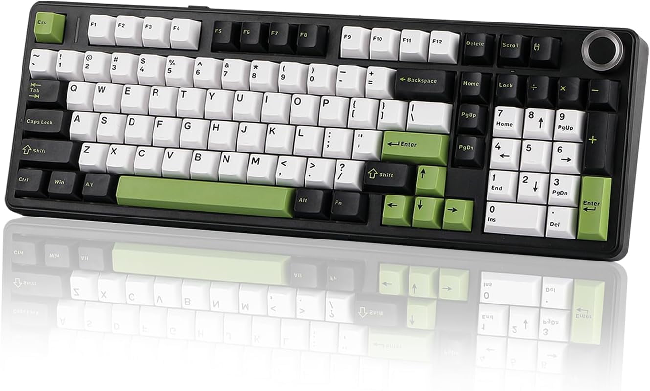 X Aula F99 Gaming Keyboard with 8000mAh , Hot Swappable Creamy Keyboard ...
