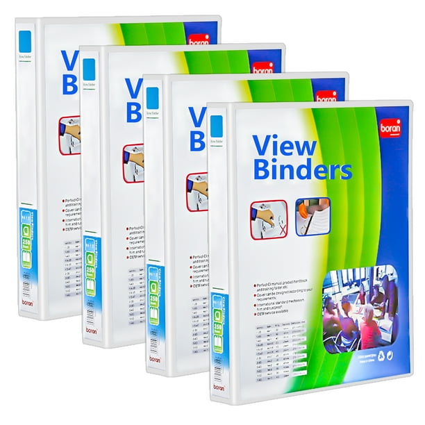 X BOARD 3 Ring Binder 1.5 inch Heavy-Duty View Binders for School ...