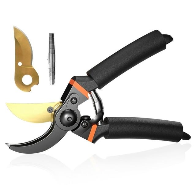 X BOARD Bypass Pruning Shears 3/4'' Garden Hedge Clippers, Ultra Sharp Pruners Gardening Tools ...