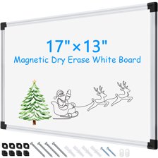 Cerem Magnetic Dry Erase Boards Set, 6" x 8", Black/Blue Frames with ...