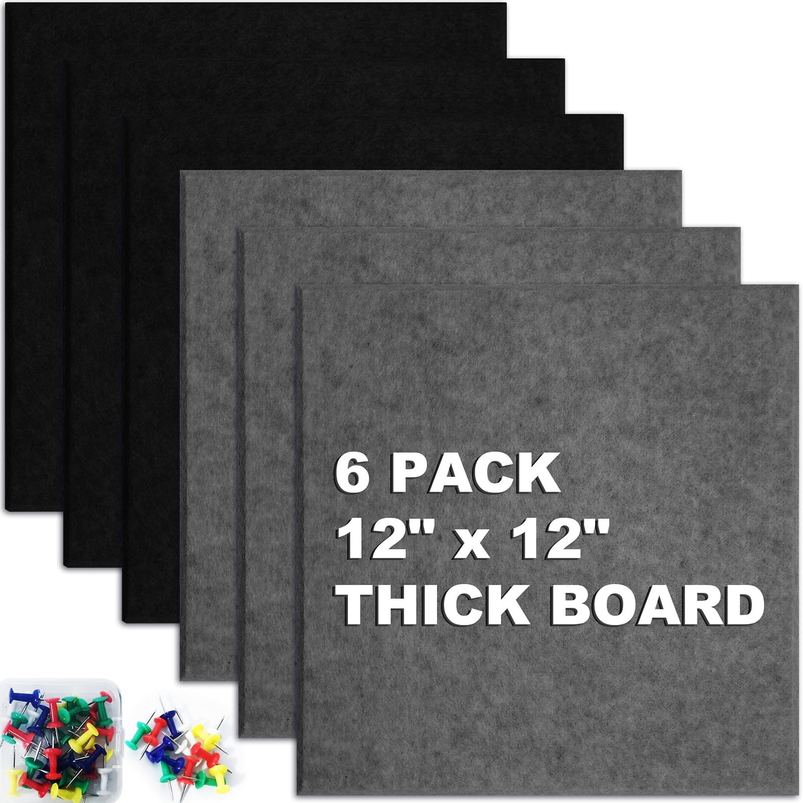 X BOARD Felt Bulletin Board 36" x 24" Large Cork Board Felt Cork Board ...