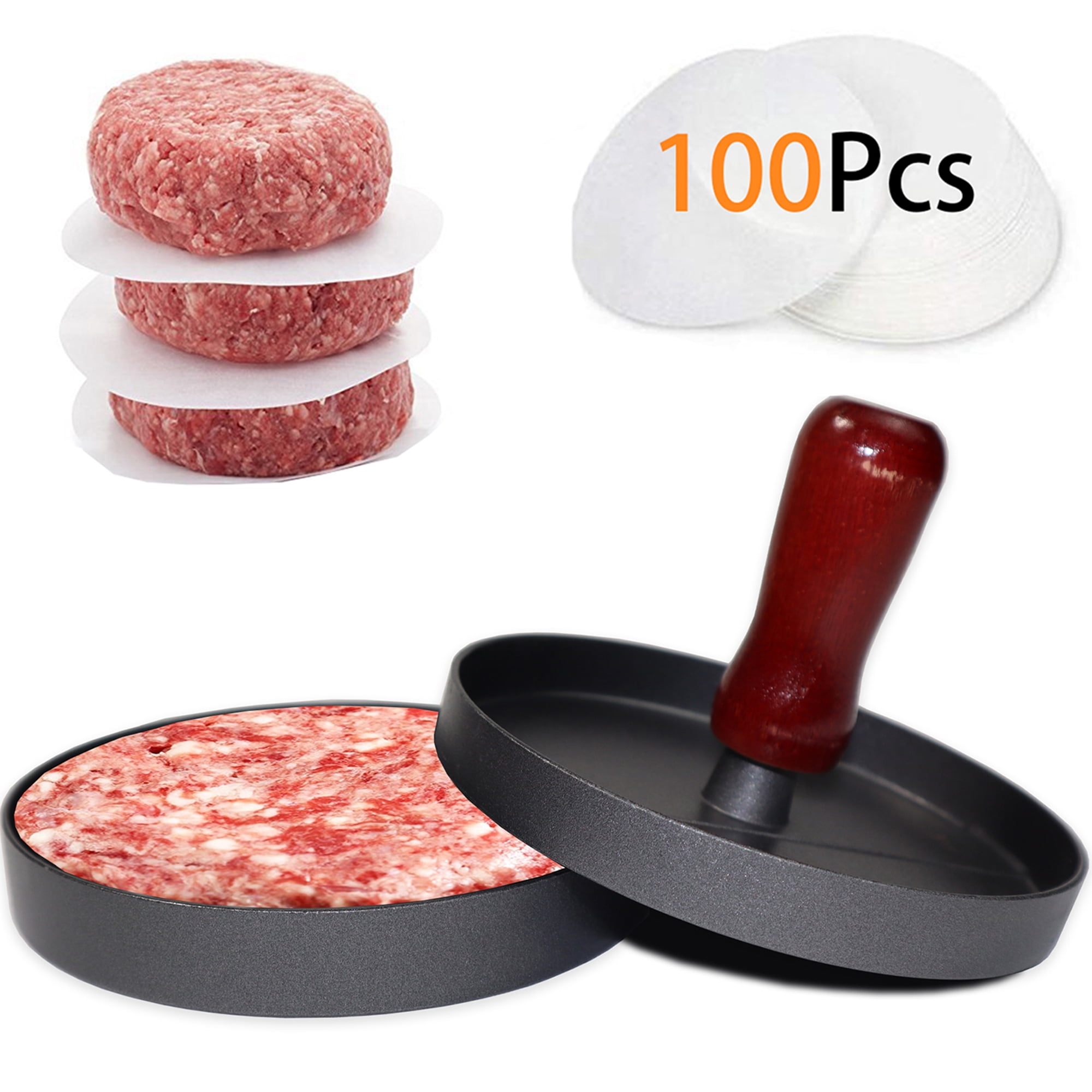 Cuisinart Cast Iron Smashed Burger Press - Walmart.com