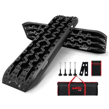 X-BULL Traction Boards Recovery Tracks 2PCS Sand Mud Snow Tire Ladder ...
