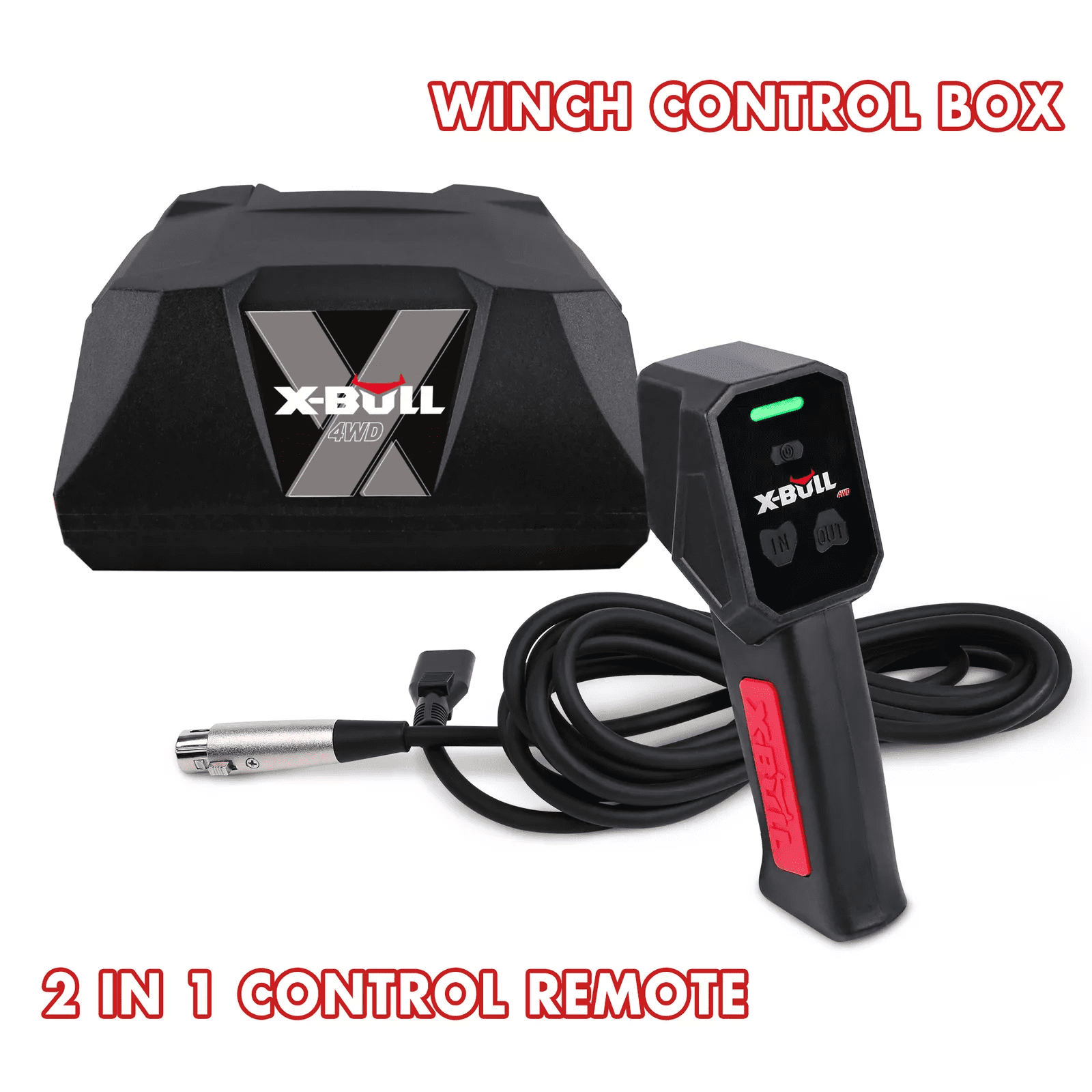 X-BULL Winch Control Box for XPV 10000/13500/14500 LB with ...