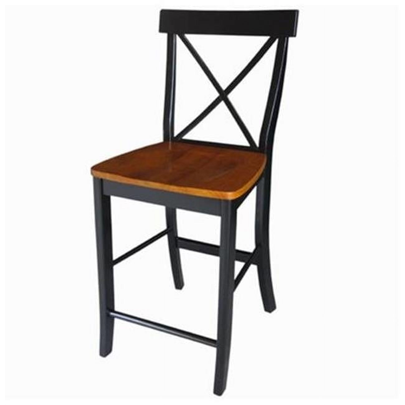 X-Back Counter-Height Stool, 24", Multiple Finishes - Walmart.com