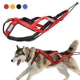 X-Back Dog Weight Pulling Harness Reflective Padded Sledding Training ...