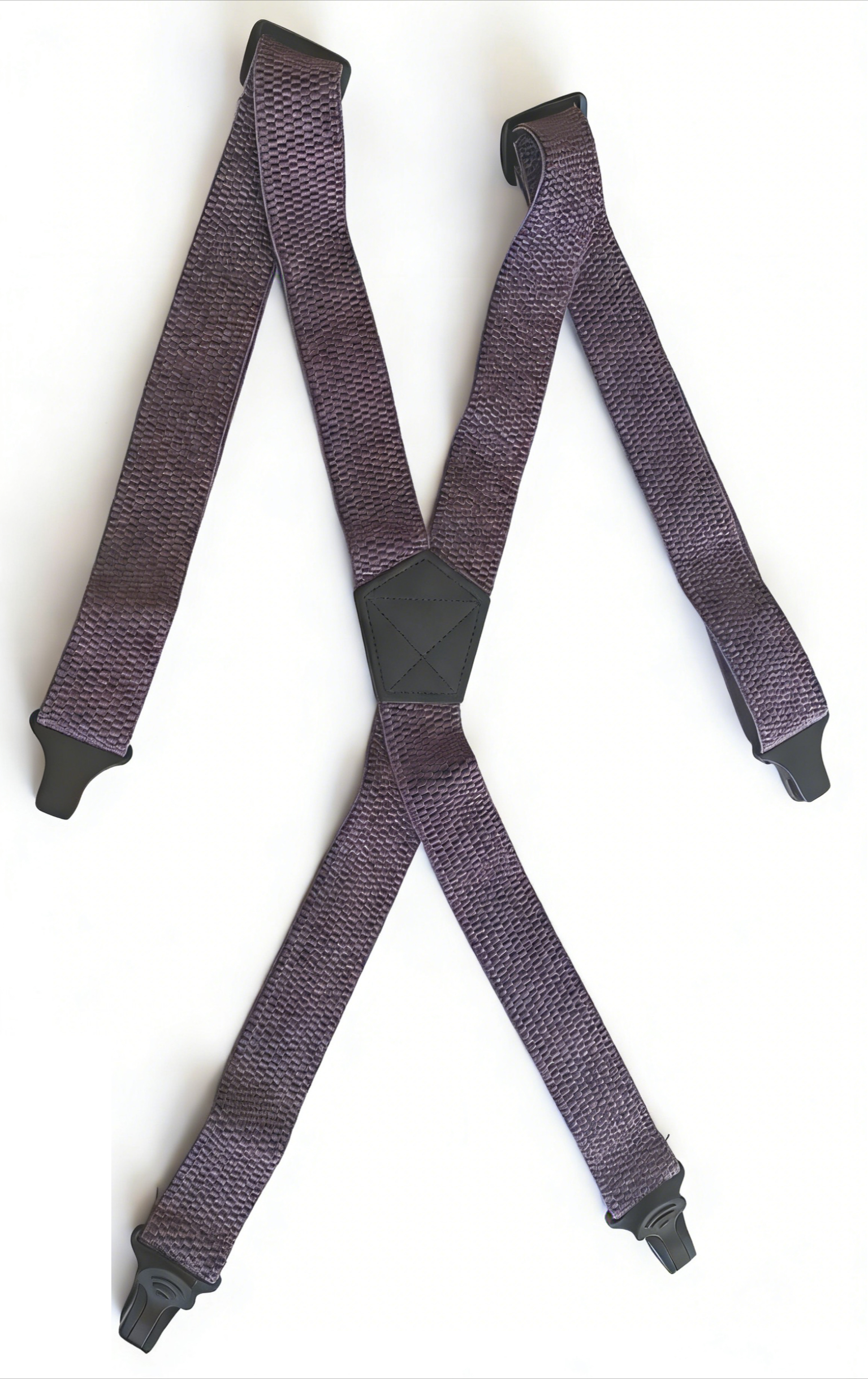 X Back Hidden Suspender Heavy Duty Work Airport Friendly Suspenders ...