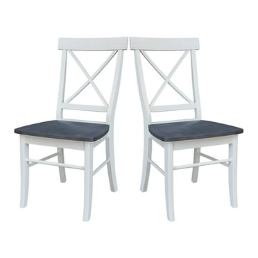 Camden Solid Wood Dining Chair Set of 4 for Kitchen and Room, Multiple ...