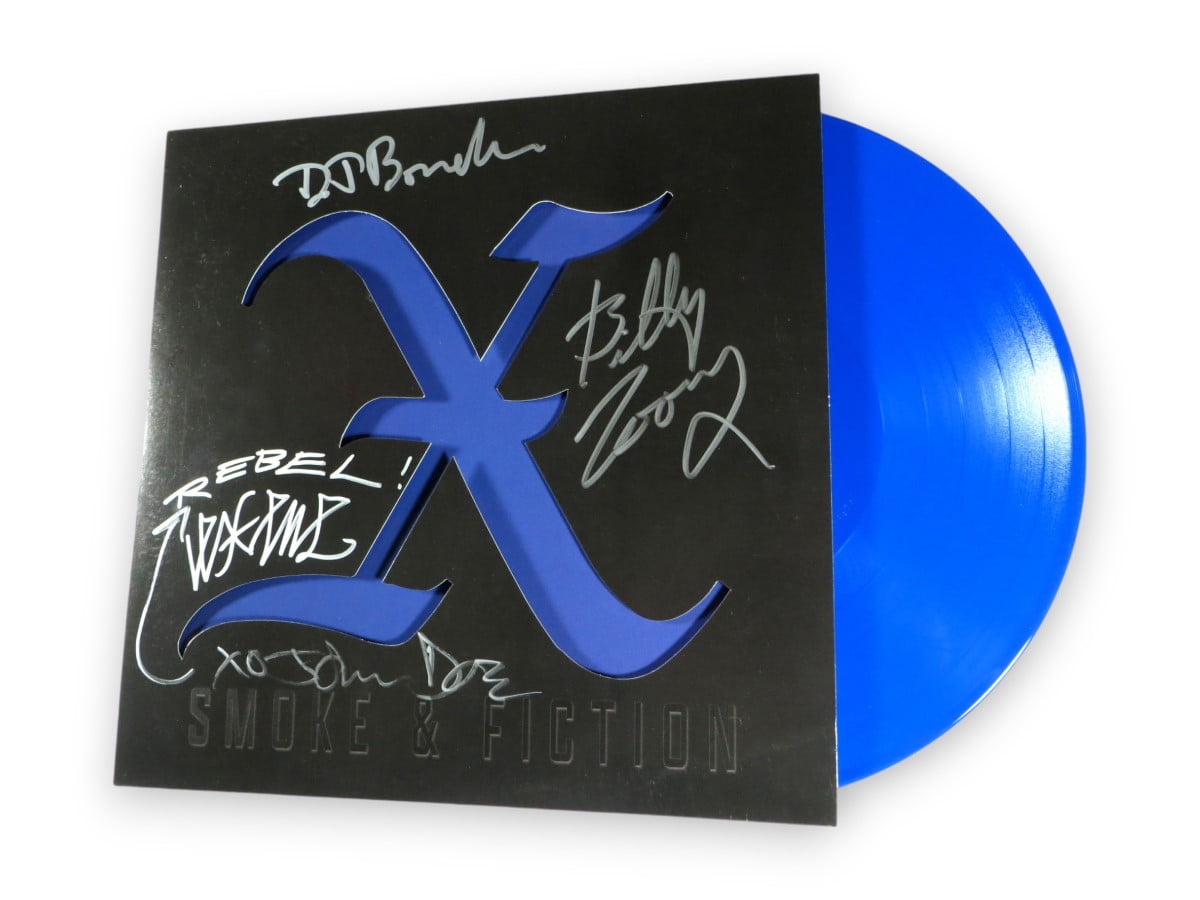 X Band Signed Autographed Record Album Cover John Doe Billy Zoom +2 BAS LOA - Walmart.com