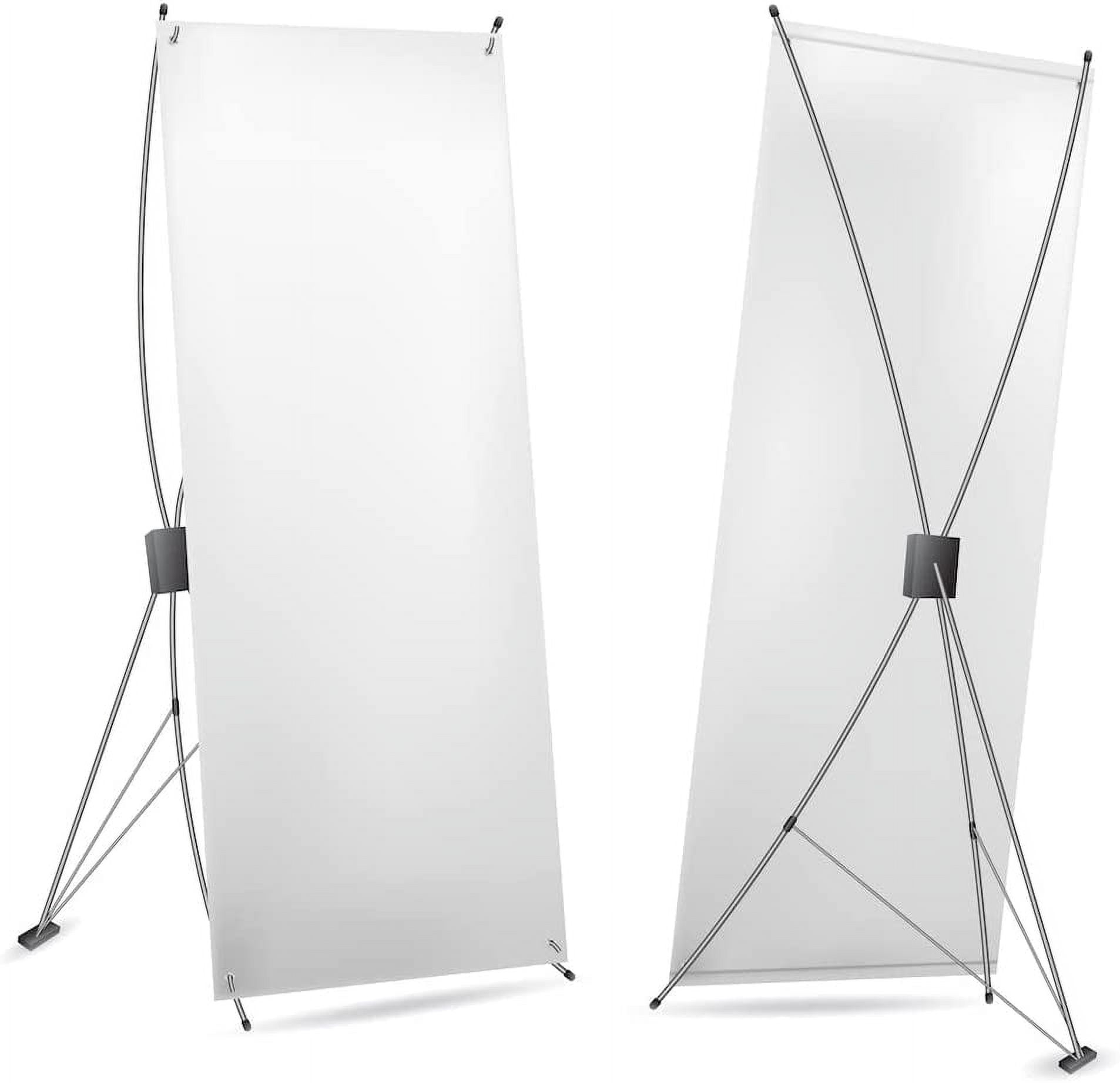 X Banner Stand, Banners and Signs Customize for Business - 23" X 63" To ...