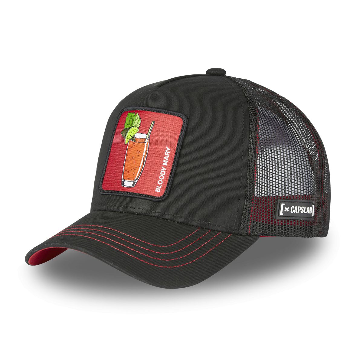 [X]CAPSLAB Trucker Hat Breathable Mesh One Size Fits All Trucker Cap ...