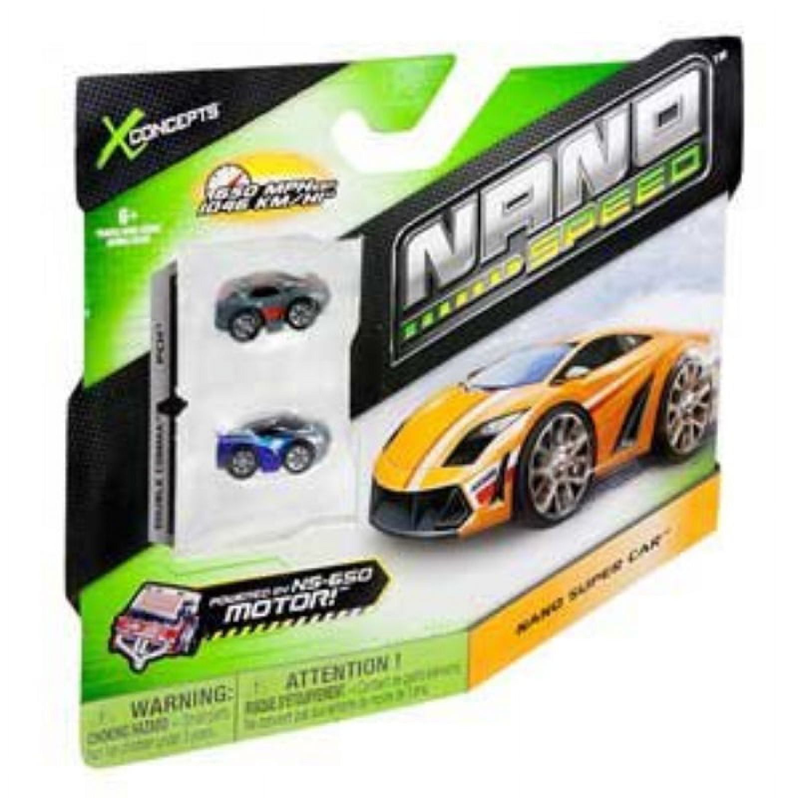 X Concepts Nano Speed Nano Vehicles 2 pack (Colors & Styles Vary ...