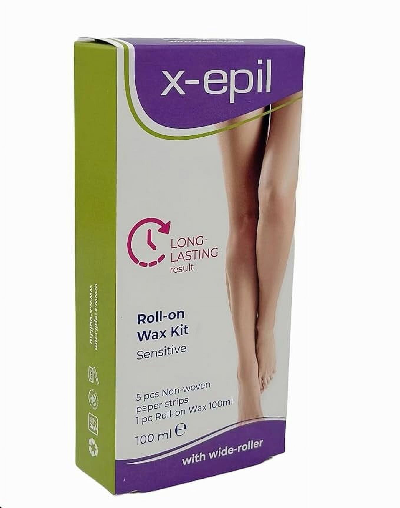 X-Epil - Wax Cartridge with Wide Roller - 100ml - Smooth Application ...