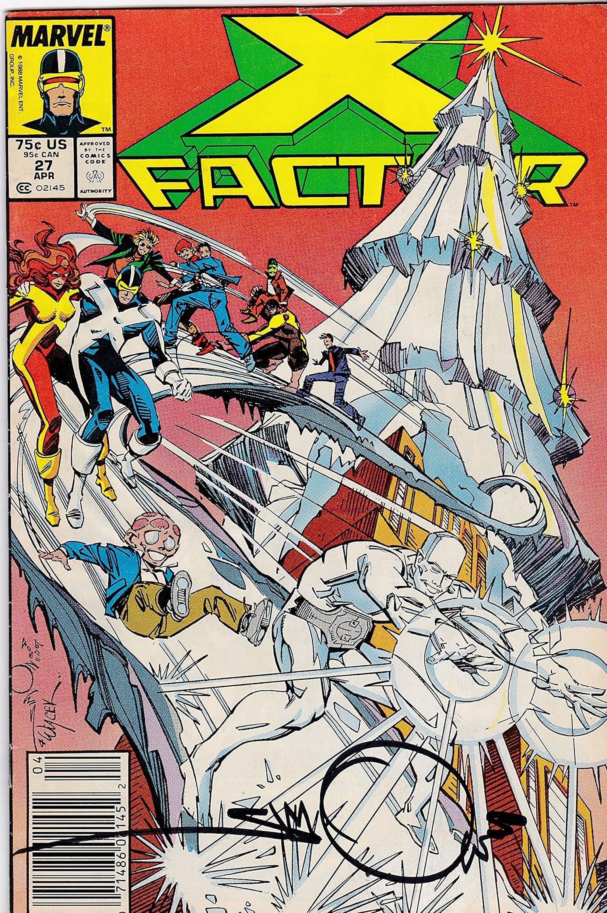 X-Factor #27 X-Men Signed by Walter Simonson NM - Walmart.com