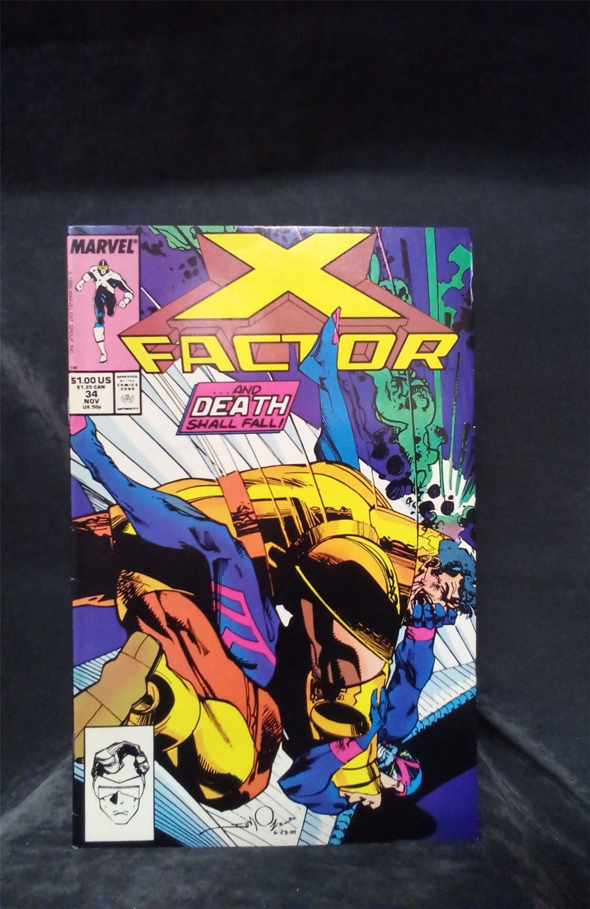 Pre-Owned X-Factor #34 1988 Marvel Comics Comic Book - Walmart.com