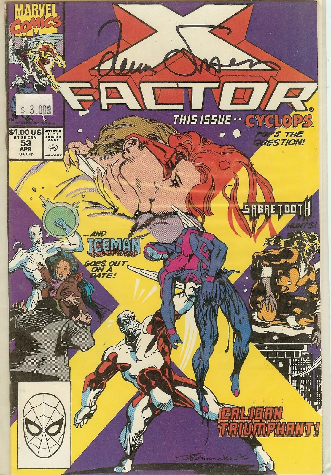 X-Factor #53 Signed by Louise Simonson - Walmart.com