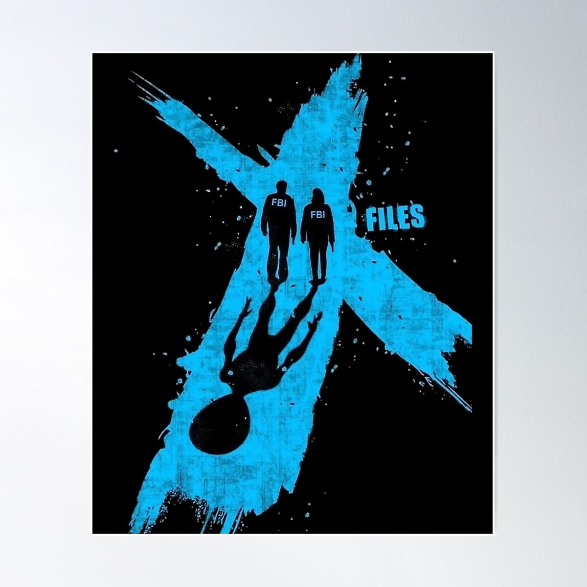 The X-Files Classic , The X Files Big X , Licensed Tv Show Alien Ufo ...