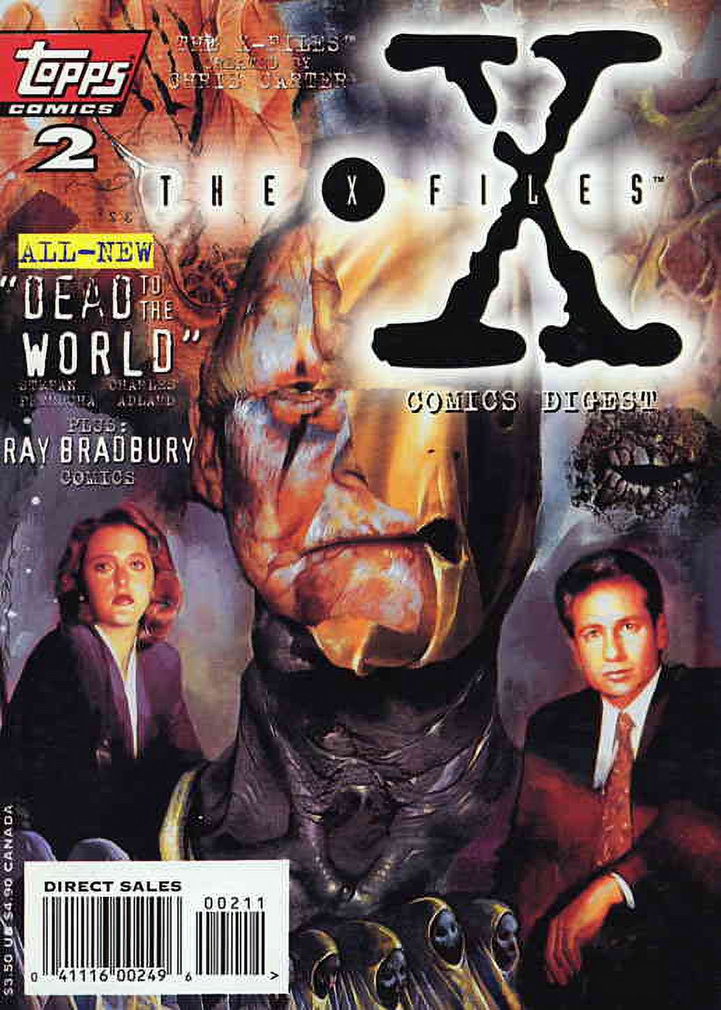 X-Files Comics Digest, The #2 VF ; Topps Comic Book - Walmart.com