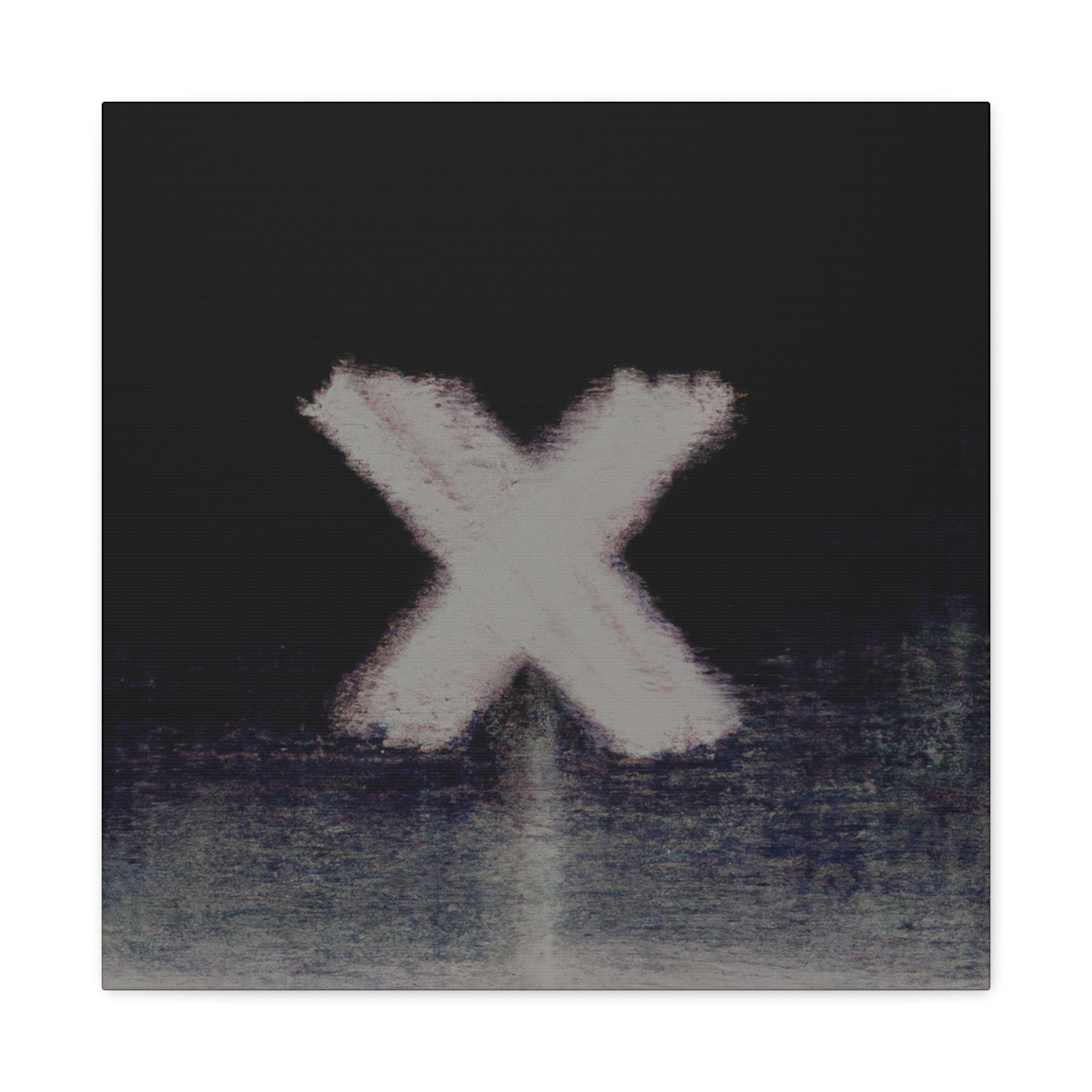 "X In Minimalism Form" - Canvas - Walmart.com