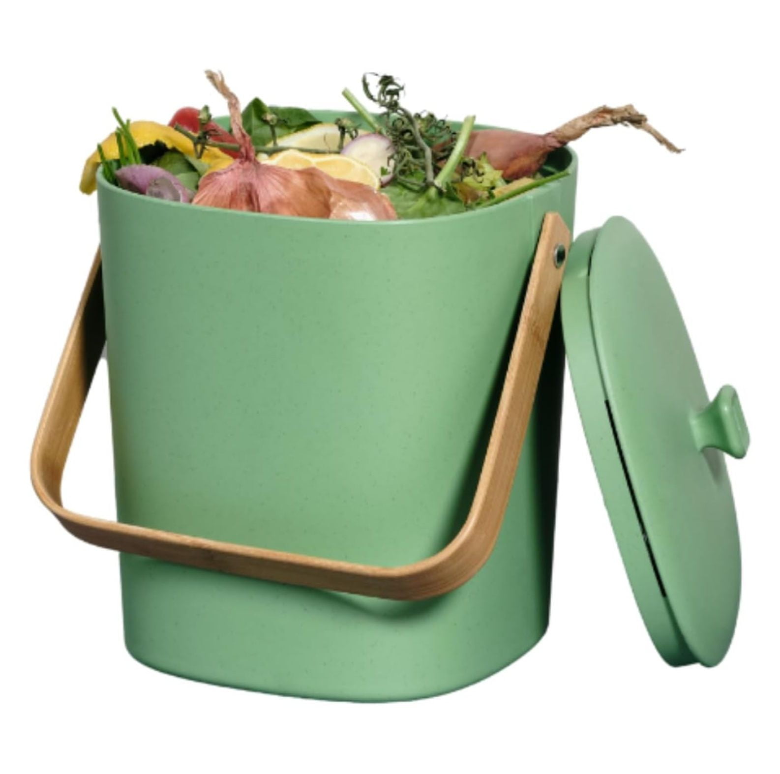 X The Kitchn Countertop Compost Bin Kitchen | 1 Gallon | Odorless ...