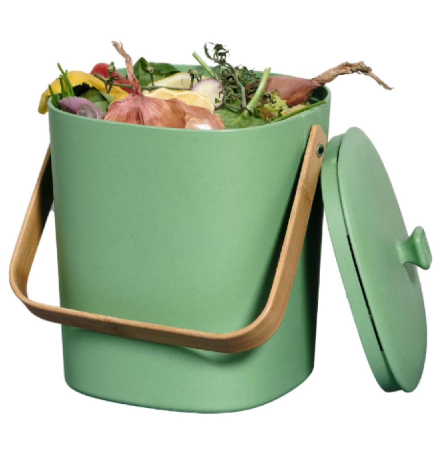 X The Kitchn Countertop Compost Bin Kitchen | 1 Gallon | Odorless ...