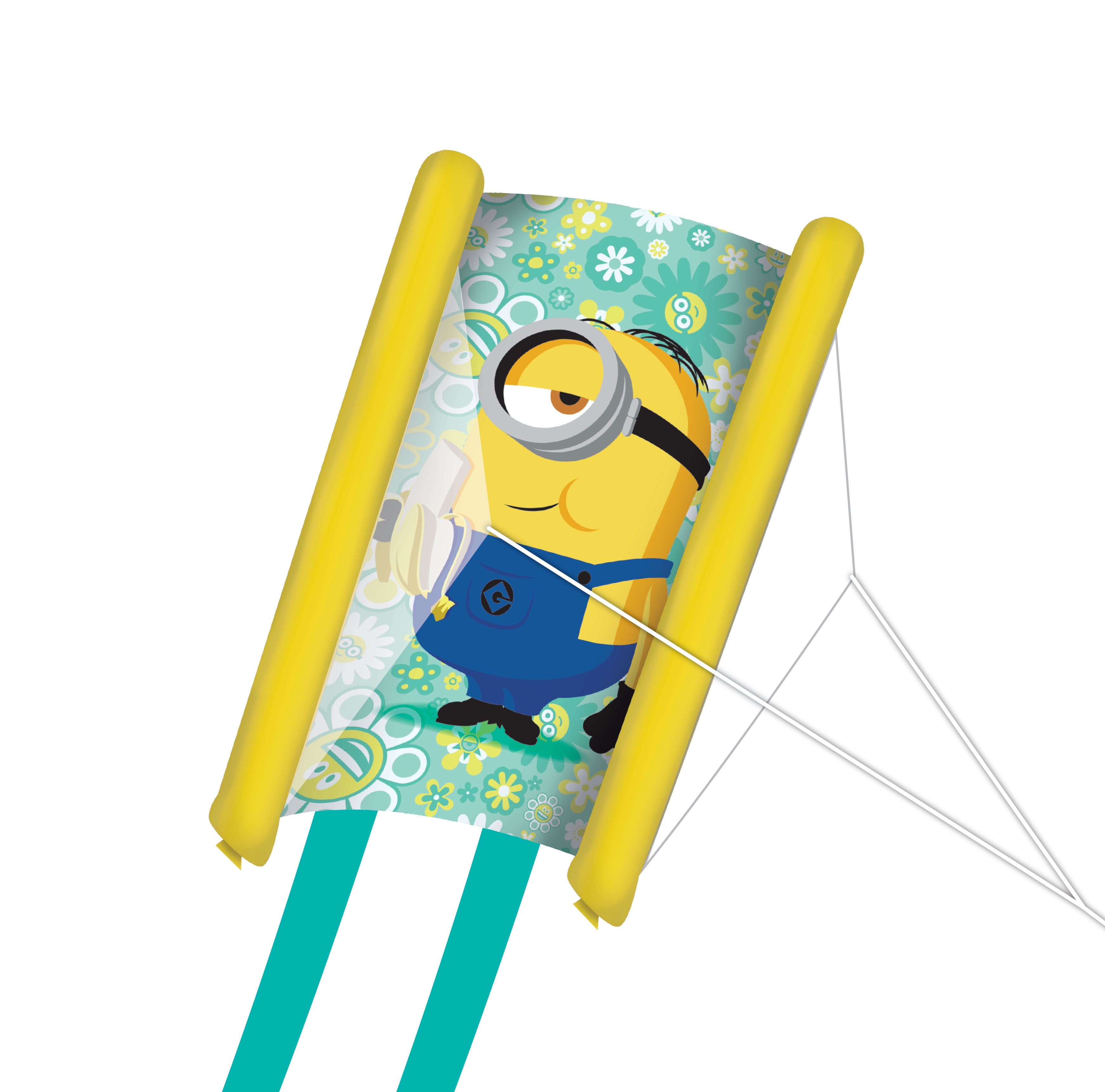 X Kites Despicable Me Inflate-A-Kite, Yellow/Blue - Walmart.com