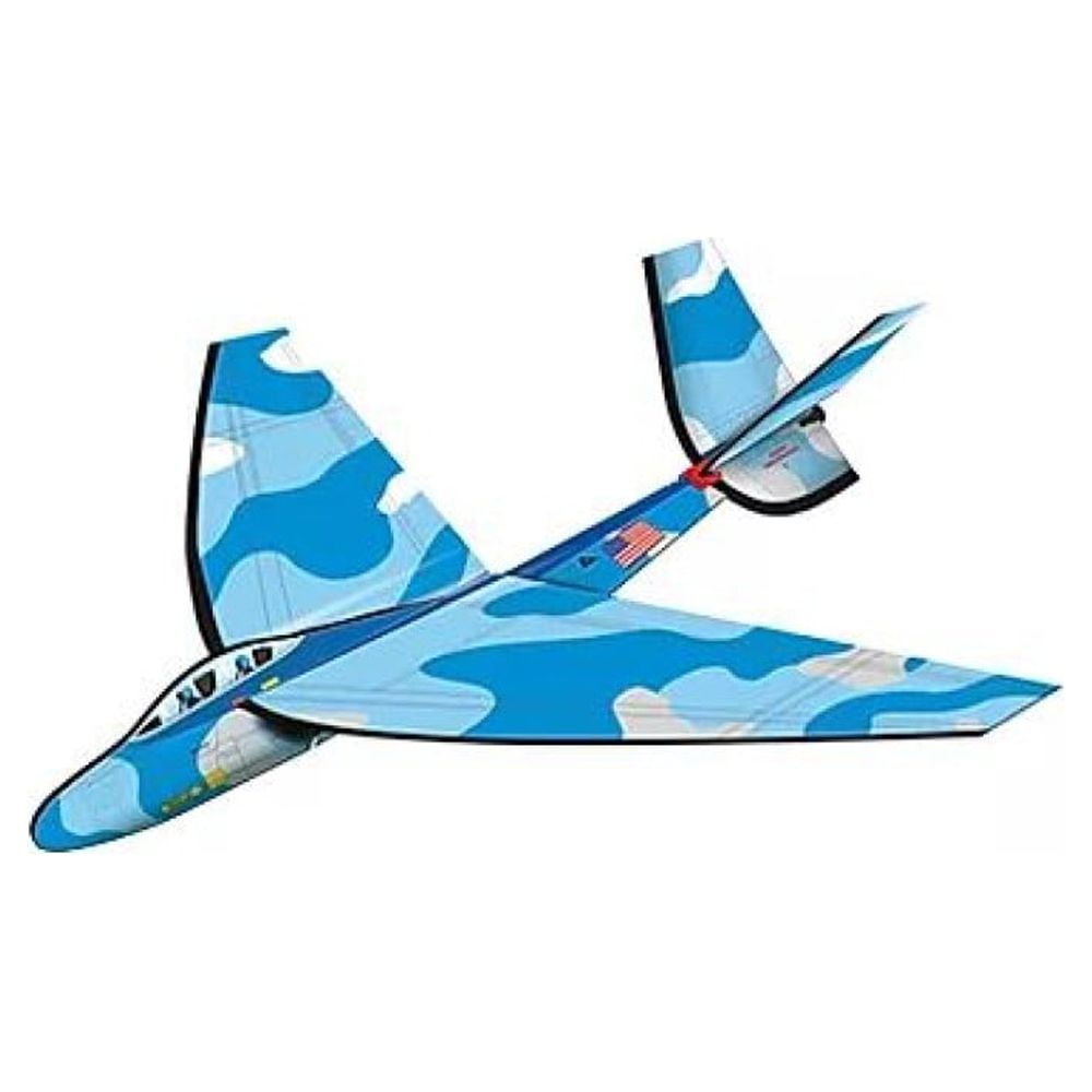 X-Kites Flexwing 3-D Nylon 25-inches Glider (Blue Camo Jet) - Walmart.com