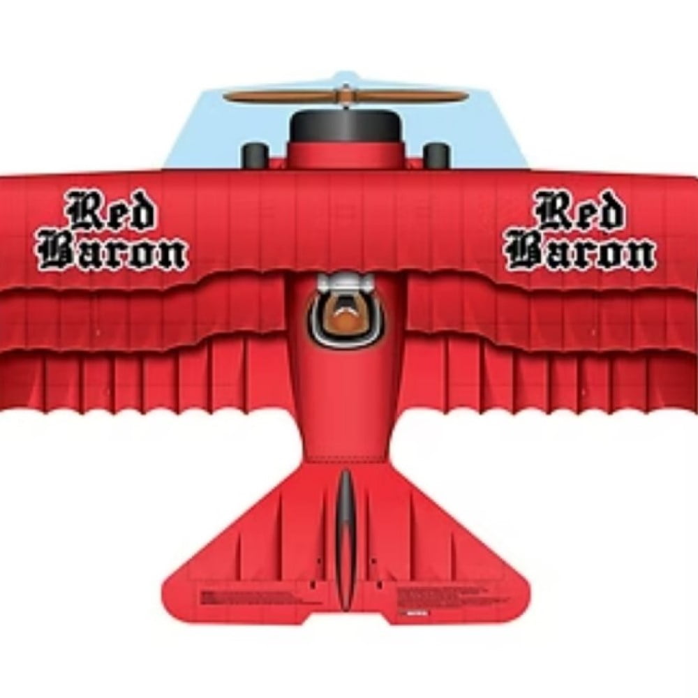 X-Kites Microkite Mini Mylar Kite (Red Baron 4.75" - Word) - Walmart.com