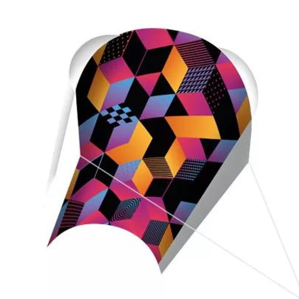 X-Kites Nylon Frameless Pocket Kite - Fun to Fly PocketKite (Isometric ...