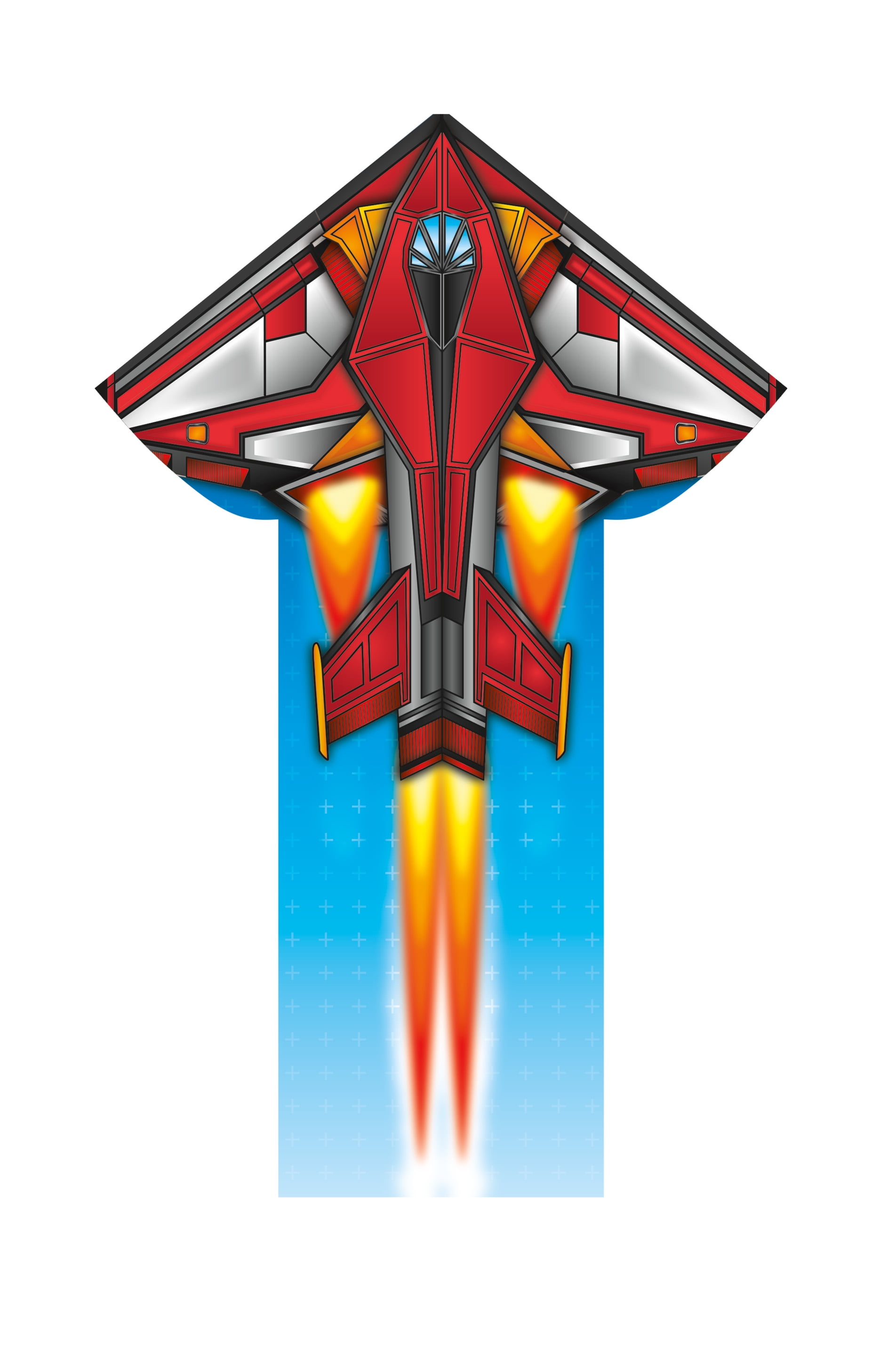 X Kites SkyFlier 50 Jet, Ready to Fly with Handle and Line, Fiberglass ...