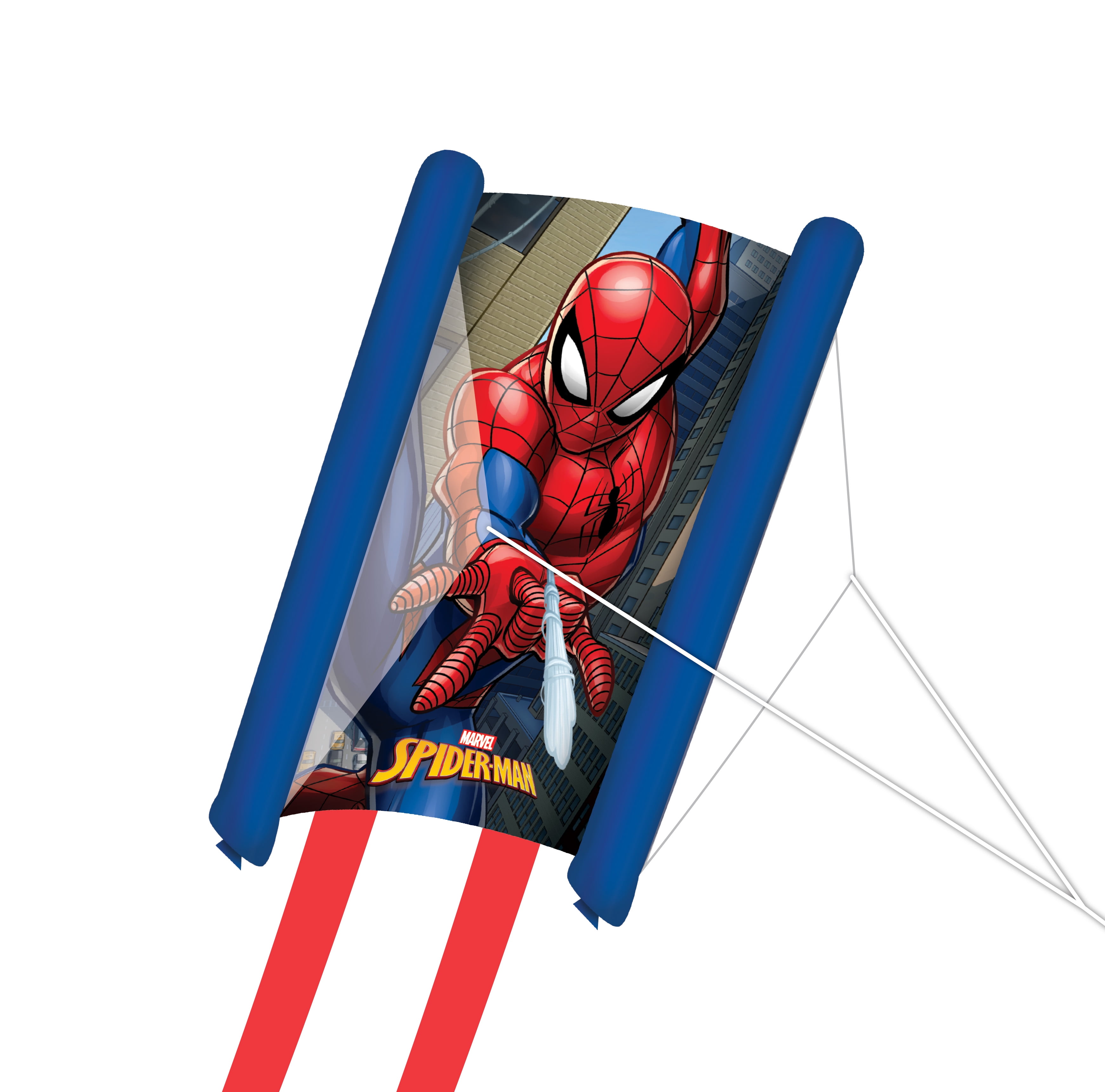X Kites Spider-Man Inflate-A-Kite, Red & Blue - Walmart.com