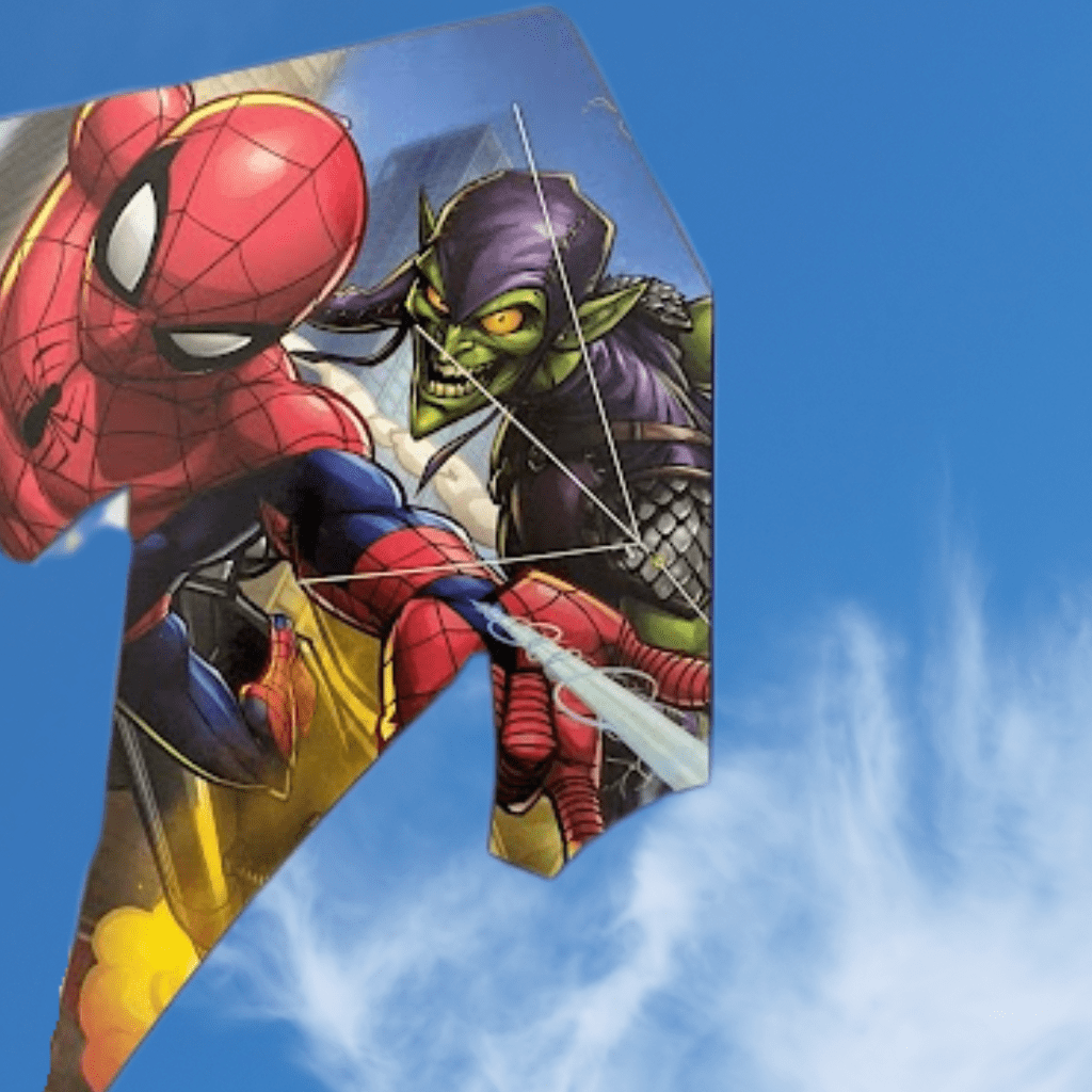X Kites Spider-Man and Green Goblin Kite Delta V Nylon 42" - Walmart.com