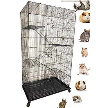 "54"" LARGE Wrought Iron Cage, 3-Levels, Big Stand for Ferrets ...
