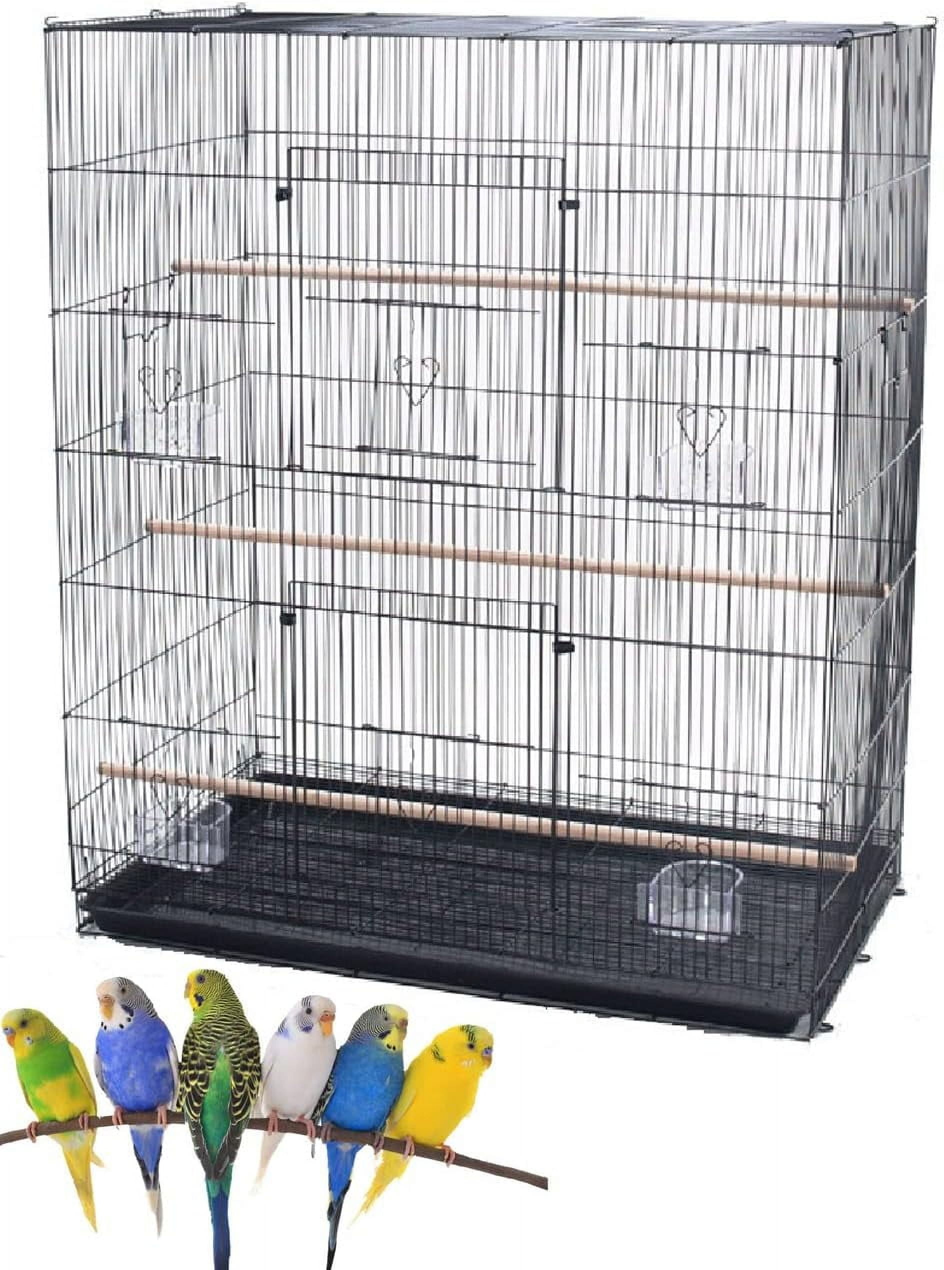 X-Large Breeder Breeding Bird Flight Home 3/8-inch Tight Bar Spacing ...