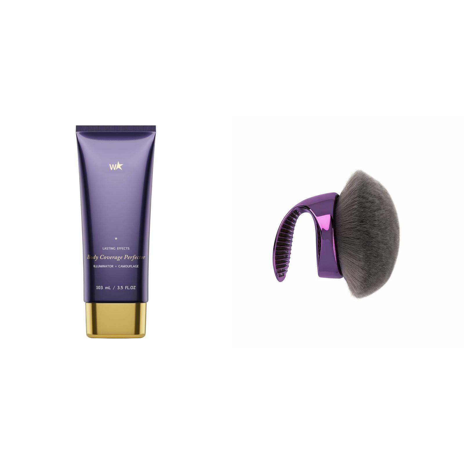 X-Large Buffer Brush - Flawless Body Makeup, Concealer for Scars, Spots ...