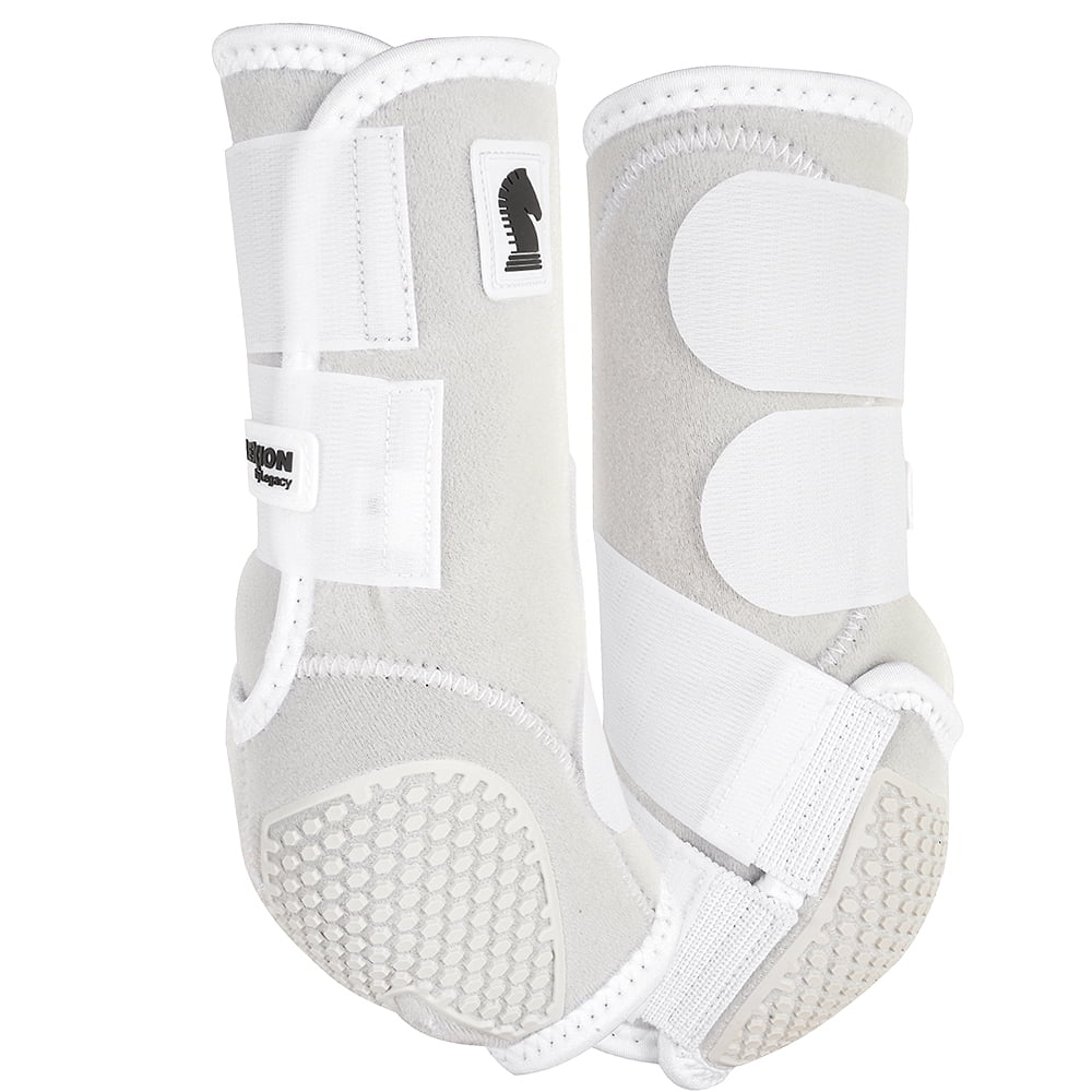 X Large Classic Equine Horse Boot Flexion Legacy Support Hind White ...