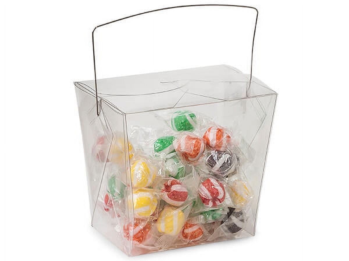 X-Large Clear Take Out Favor Boxes - 5.5 x 4 x 5in. - 6/Pack - 1 Pack ...