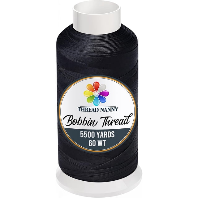 X-Large Cones Embroidery Bobbin Thread Black - 60wt for Machine ...