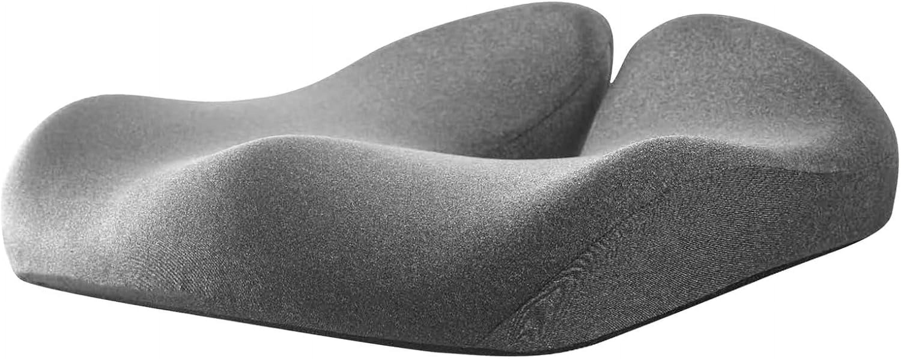 X-Large Gel Infused Memory Foam Seat Cushion for Office Chair, Kitchen ...
