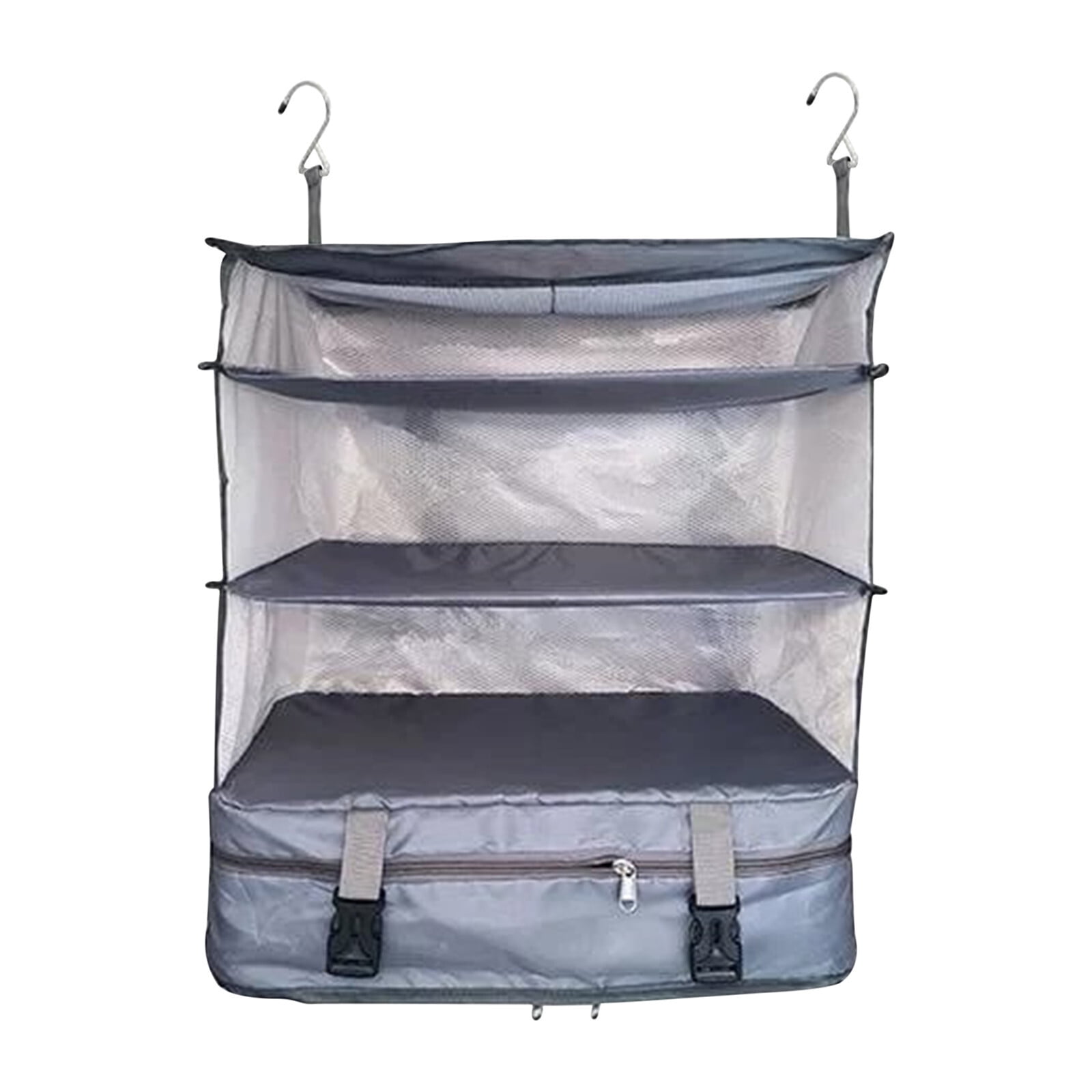 X-Large Portable Hanging Travel Shelves, Packing Cube Organizer ...