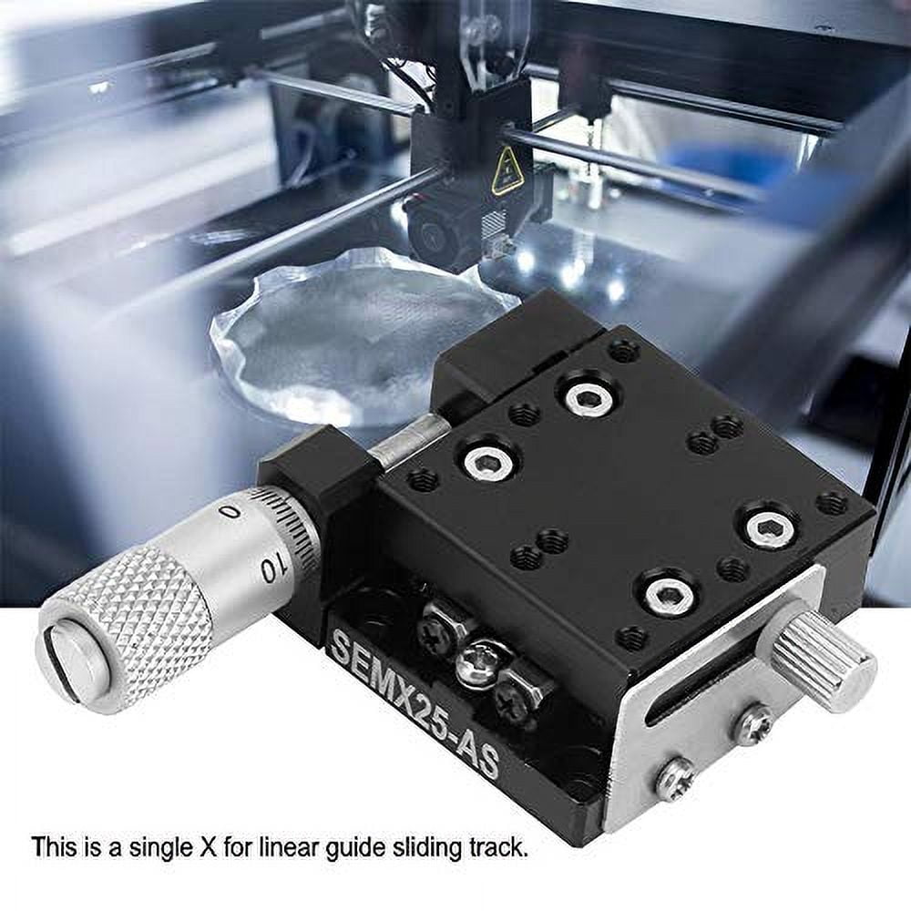 X Linear Stage, Keenso SEMX25-AS Micrometer Manual Precision Linear ...