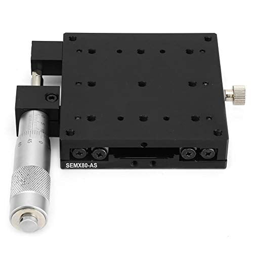 X Linear Stage, Keenso SEMX80-AS Micrometer Manual Precision Linear ...