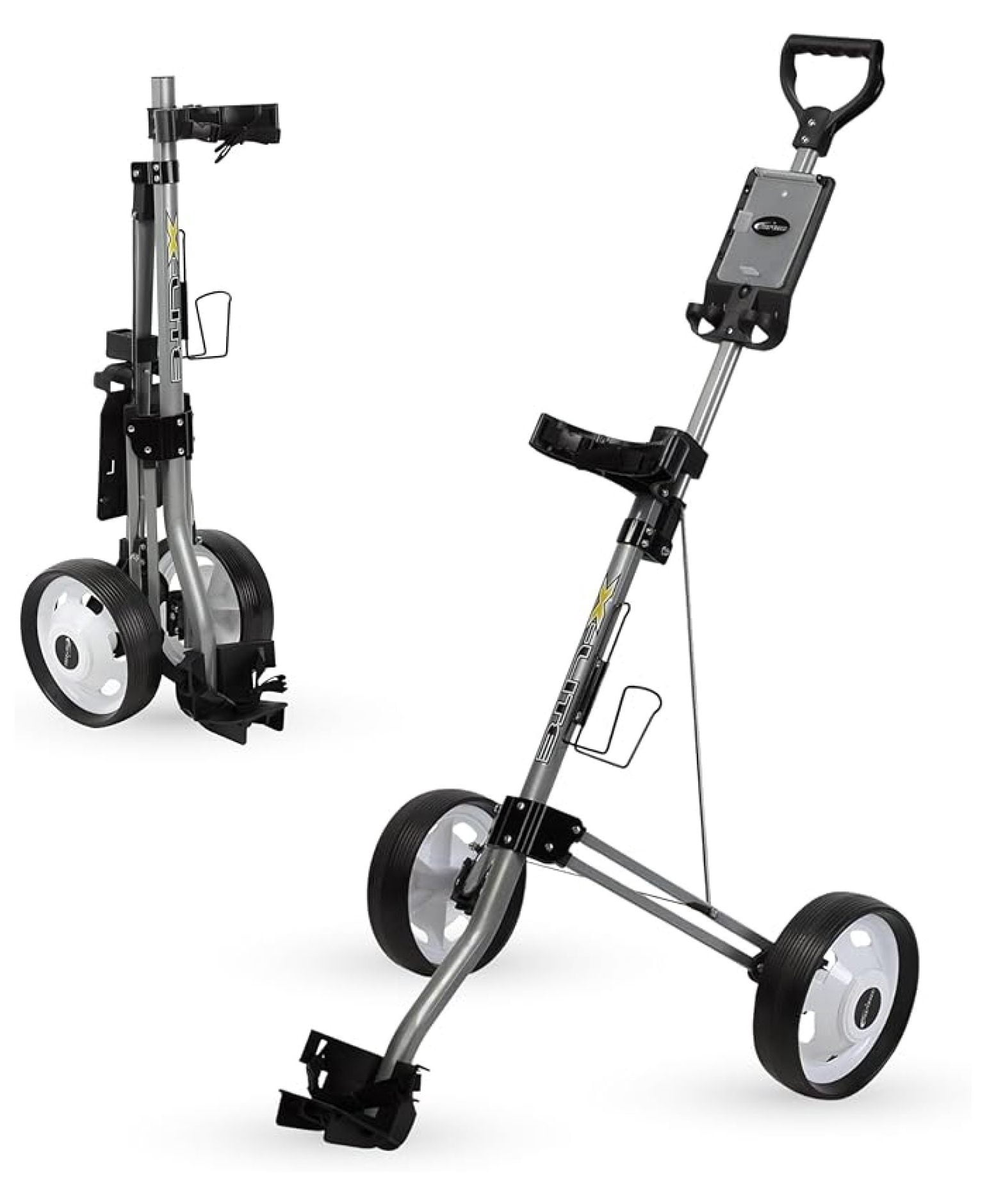 X-Lite 2-Wheel Golf Push Cart – Ultra-Lightweight & Compact Folding ...