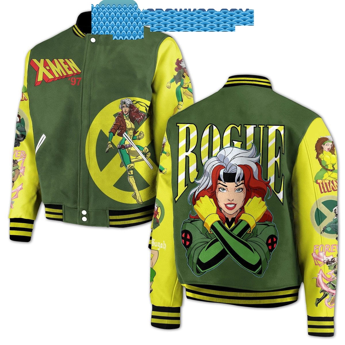 X-Men 97 Rogue Anna Marie Fan Baseball Jacket - Walmart.com